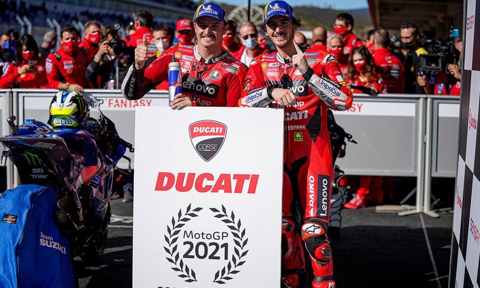 Για 2η συνεχή χρονιά η Ducati πρωταθλήτρια στο MotoGP