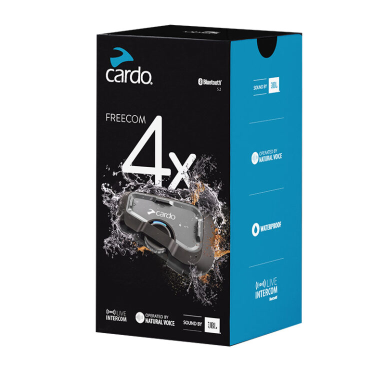 CARDO FREECOM 4X SOUND JBL® - Moto & Bike TV