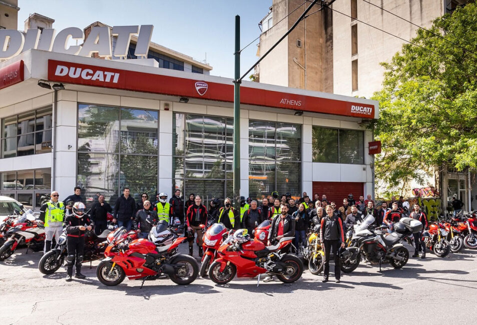 Συνάντηση των Ducatisti στο Ducati Athens - Moto & Bike TV